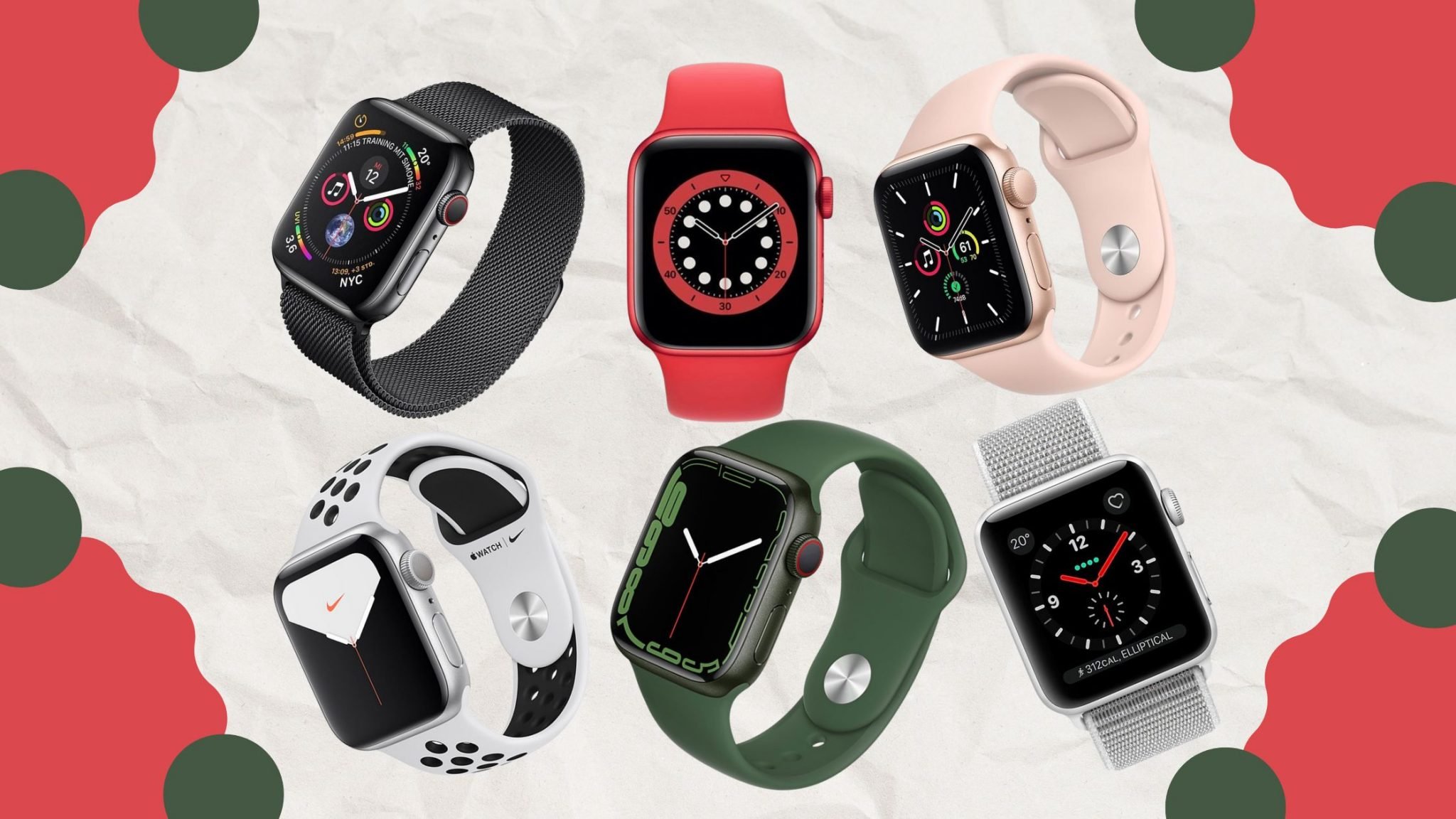 Comparing All the Apple Watch Series