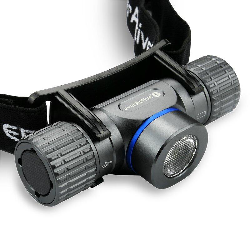 EverActive HL-1100R Force LED Headlamp w. 5 Lighting Modes - 1100 Lumens