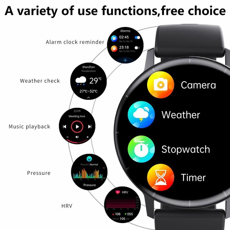 F67 Pro Smart Watch with ECG, Blood Sugar, and Uric Acid Monitoring - Black