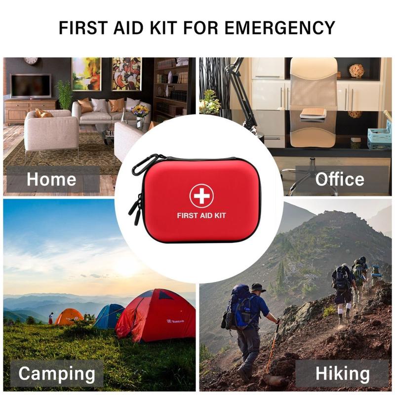 100-in-1 Emergency First Aid Kit - Camping, Travel, Home
