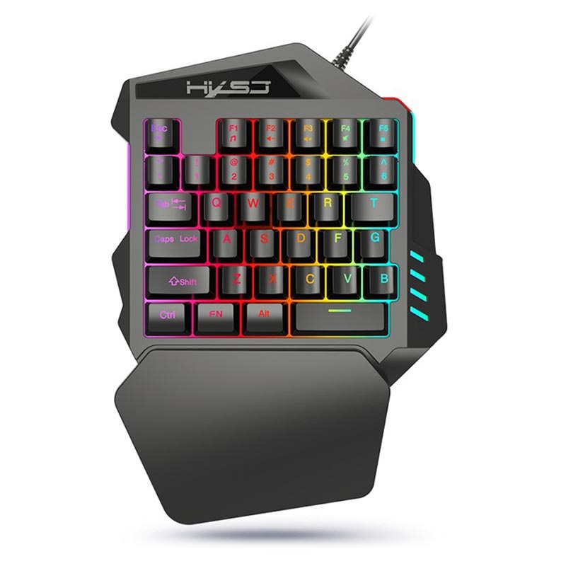 HXSJ Mobile Gaming Set - Single-hand Keyboard, Mouse, Hub (Bulk ...
