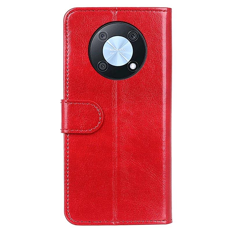 Huawei Nova Y90/Enjoy 50 Pro Wallet Case with Magnetic Closure - Red