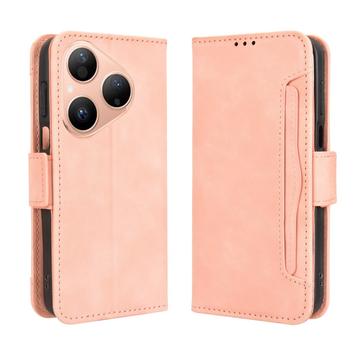 Huawei Pura 80 Cardholder Wallet Case - Pink