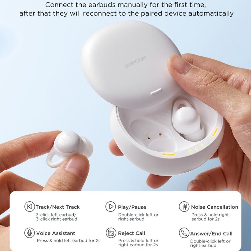 JOYROOM JR-TS2 Wireless Earbuds ANC Noise Canceling TWS Earphones In ...