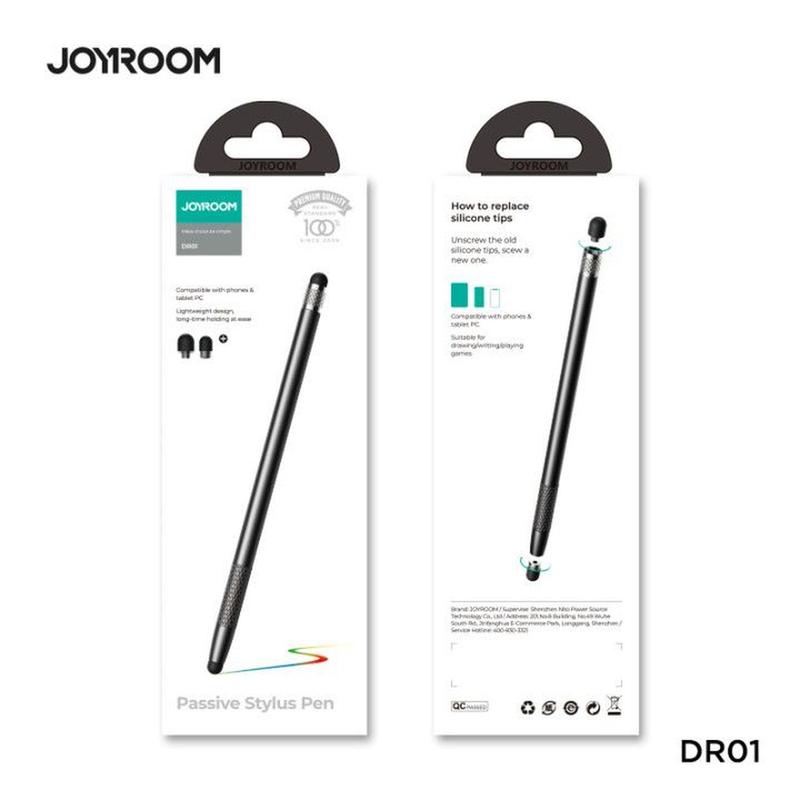 Joyroom JR-DR01 Universal Capacitive Stylus Pen - Black