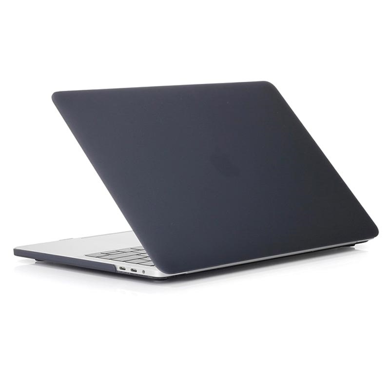 MacBook Air 13.3 2018 A1932 Matte Plastic Case - Black