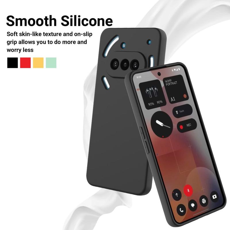 Nothing Phone (3a) Liquid Silicone Case with Hand Strap