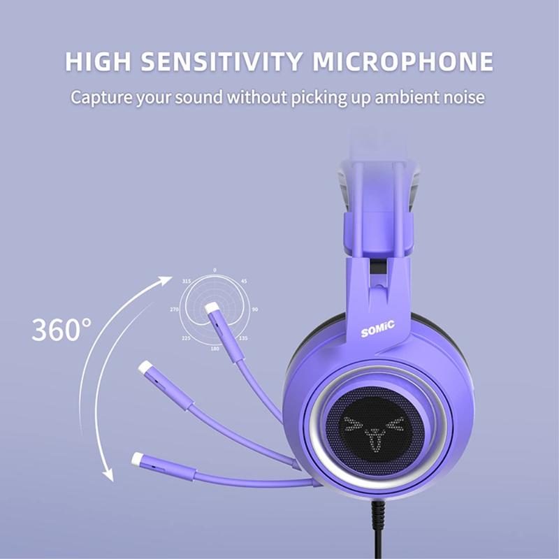 SOMIC G951S E-Sports Gaming Headphone 3.5mm Wired Over-Ear Headset