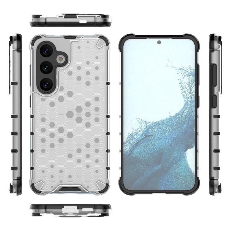 Samsung Galaxy A26 Honeycomb Armored Hybrid Case - Grey