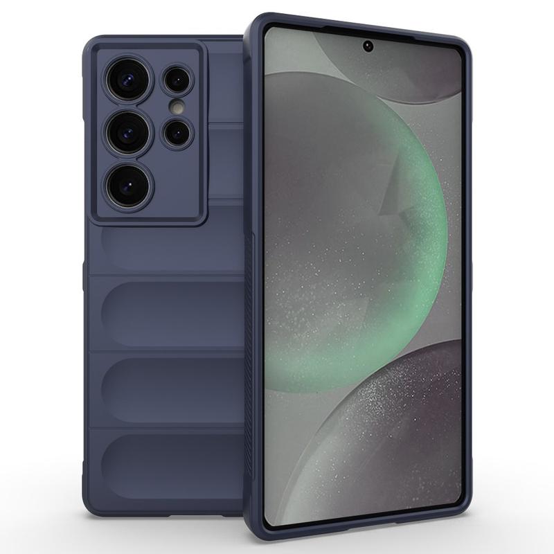 Samsung Galaxy S25 Ultra Rugged TPU Case - Dark Blue