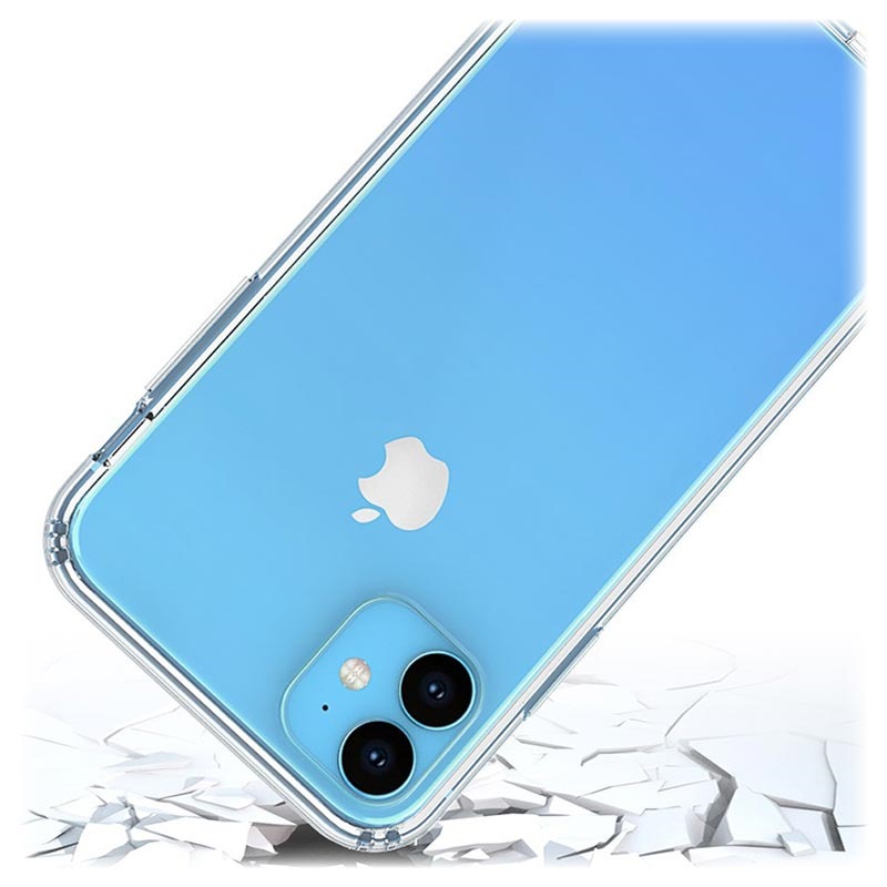 Scratch-Resistant iPhone 11 Hybrid Case - Transparent