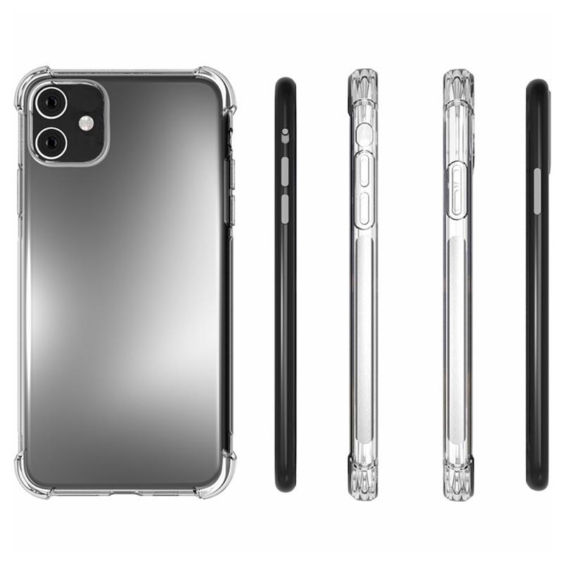 Shockproof iPhone 11 TPU Case - Transparent Shockproof iPhone 11 TPU Case - Transparent