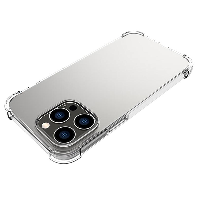 Shockproof iPhone 14 Pro Max TPU Case - Transparent