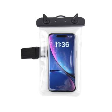 Slim Universal Waterproof Case with Armband - 6.8 - Black