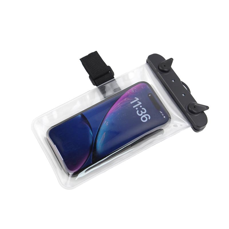 Slim Universal Waterproof Case with Armband - 6.8 - Black