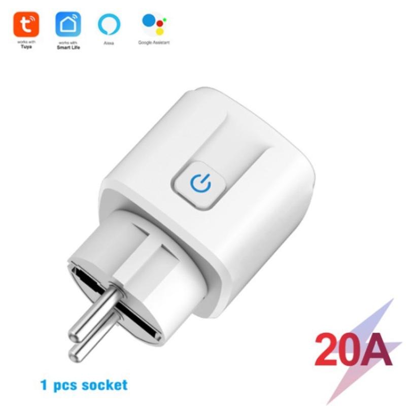 Smart Plug 16A/20A WiFi Outlet Socket Plug for Amazon Alexa Google ...