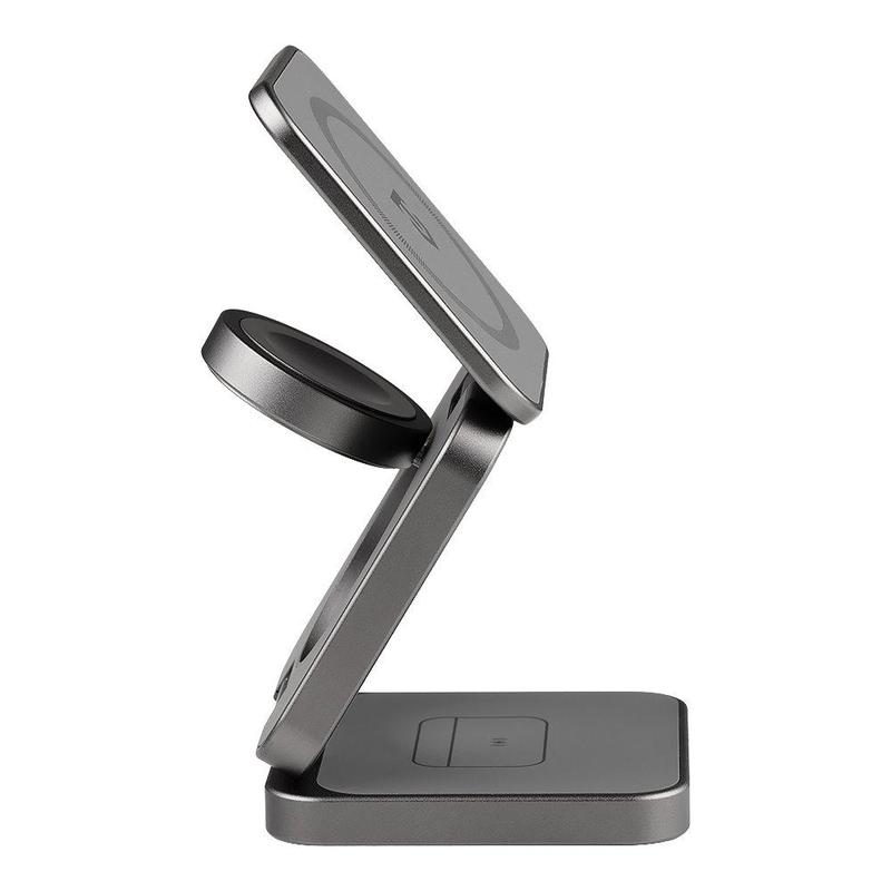 Tactical MagForce Saviour 3-in-1 Wireless Charger - 15W - Grey