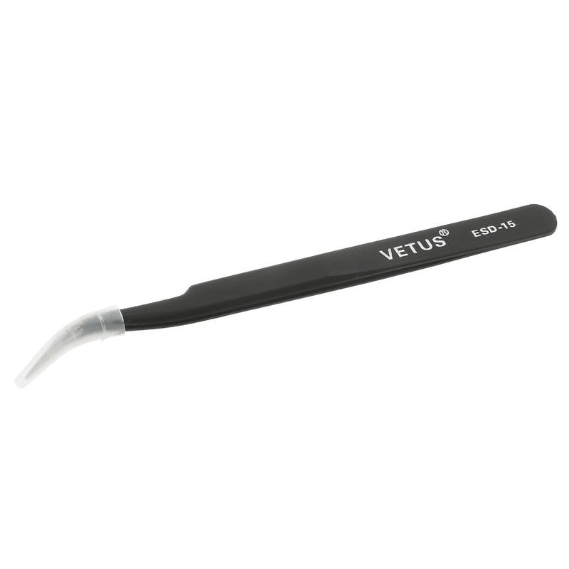Vetus ESD-15 Anti-Static Stainless Steel Tweezer