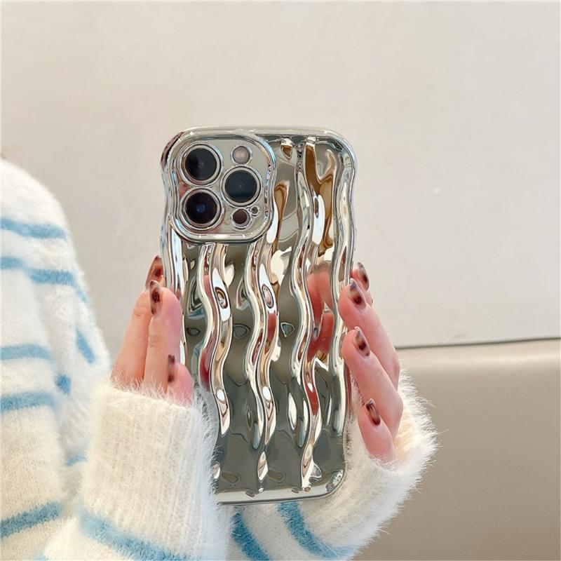 iPhone 15 Pro 3D Linear Wavy Case