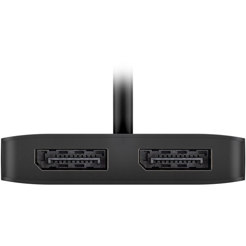 Goobay USB-C to Dual DisplayPort - Black
